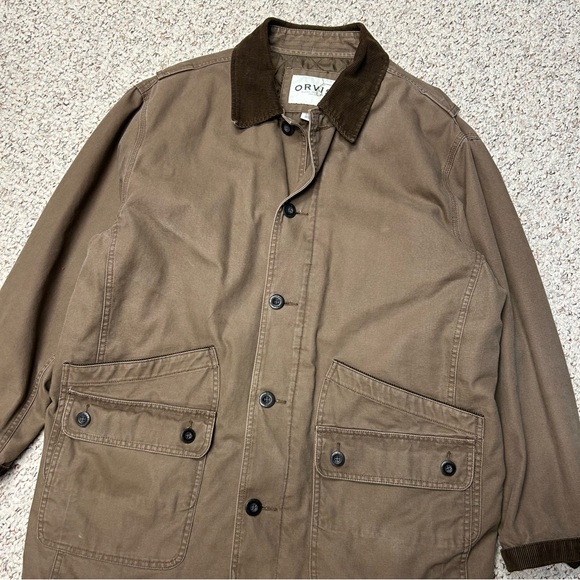 Orvis | Jackets & Coats | Vintage Orvis Field Jacket Chore Coat Brown ...